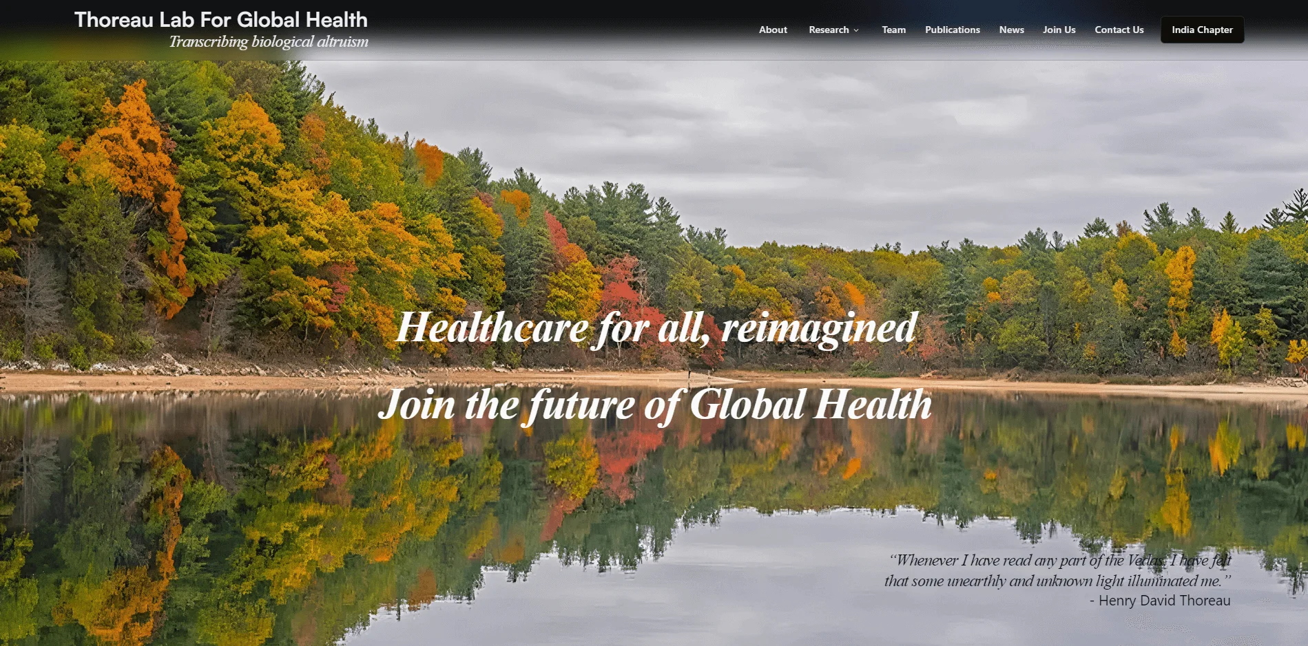 Thoreau Lab For Global Health